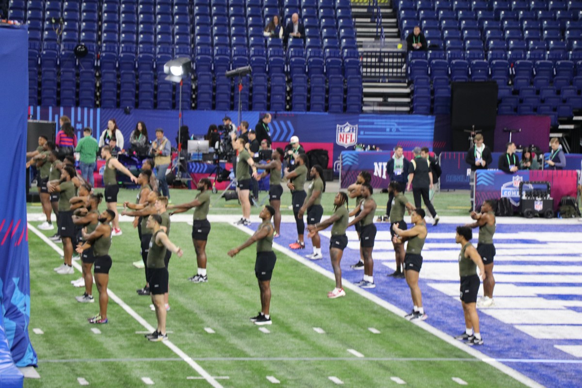 NFL Combine Photo Gallery: Wednesday and Thursday Highlights – Riker's ...